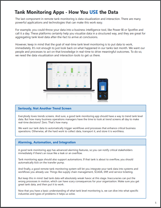 The Ultimate Guide To Tank Level Monitoring | WellAware