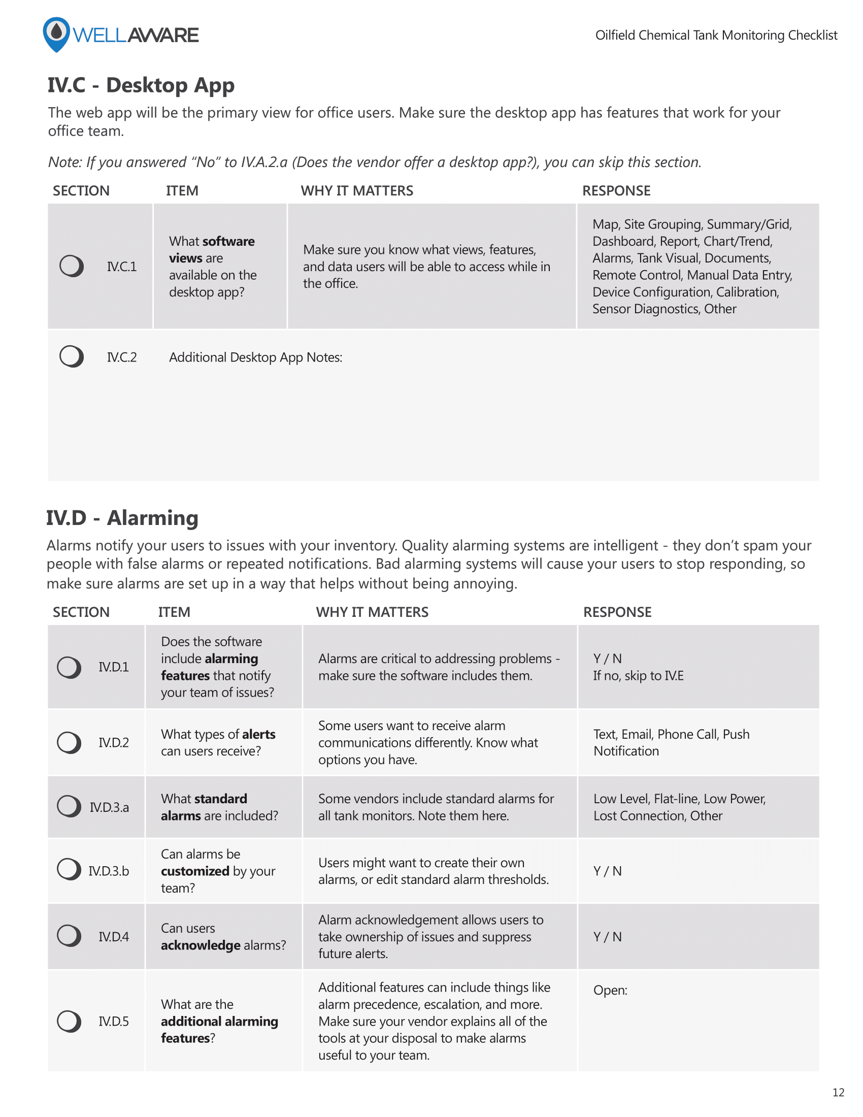 Checklist - Choose the best chemical automation partner